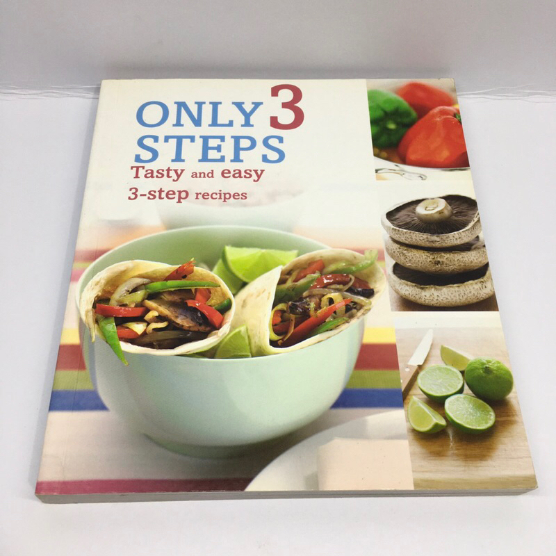 Only 3 Steps Tasty And Easy 3-Step Recipes Cookbook | Shopee Philippines