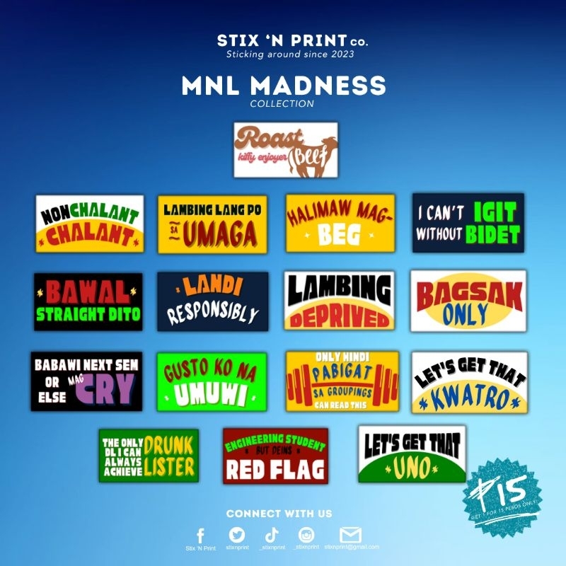 JEEPNEY WATERPROOF STICKER FOR LAPTOP/TUMBLER/MOTORCYCLE | Shopee ...