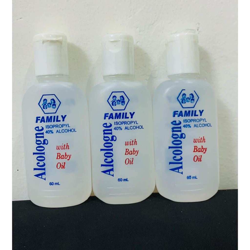 BUY 1 TAKE 2 FAMILY ALCOLOGNE ISOPROPYL ALCOHOL 60ml | Shopee Philippines