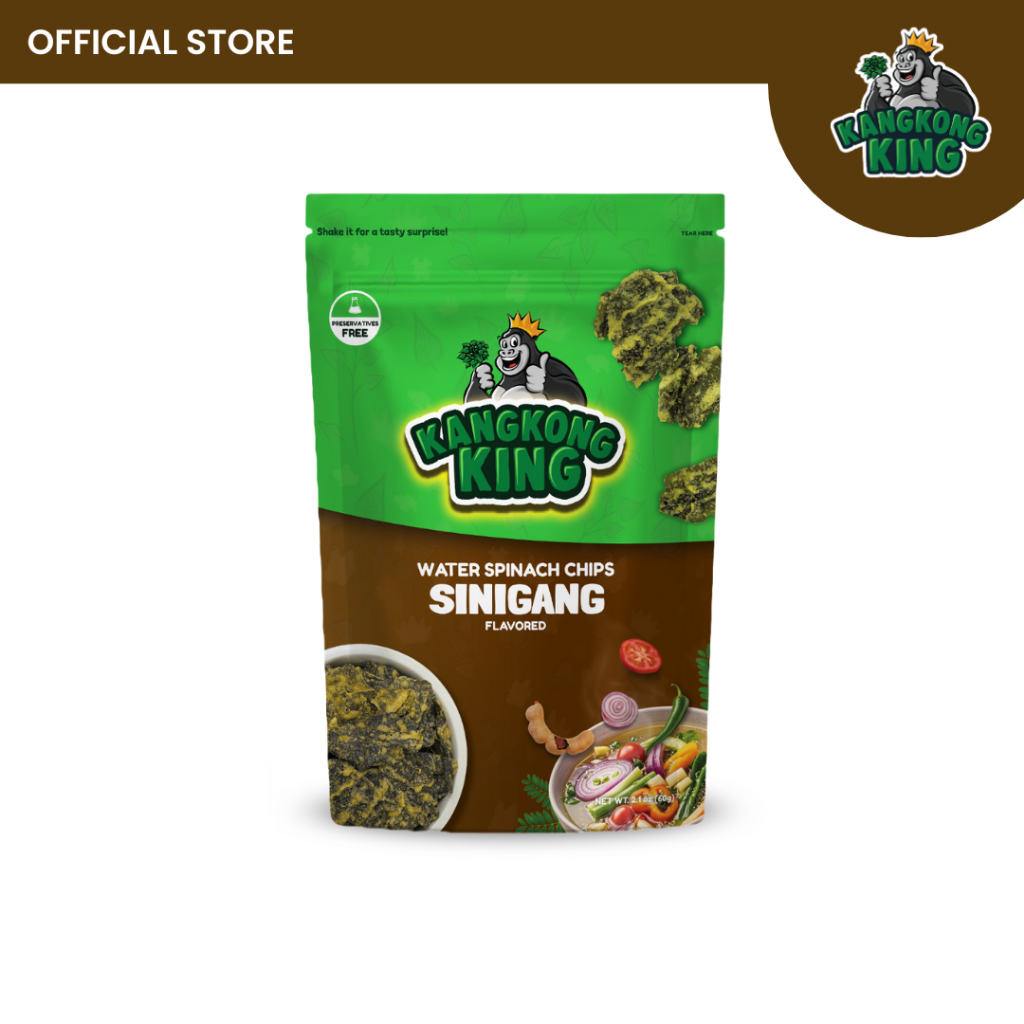 Kangkong Chips by Kangkong King Sinigang Flavor | Shopee Philippines