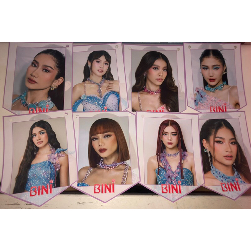 Bini Photo Banner OT8 with hole and Yarn | Shopee Philippines