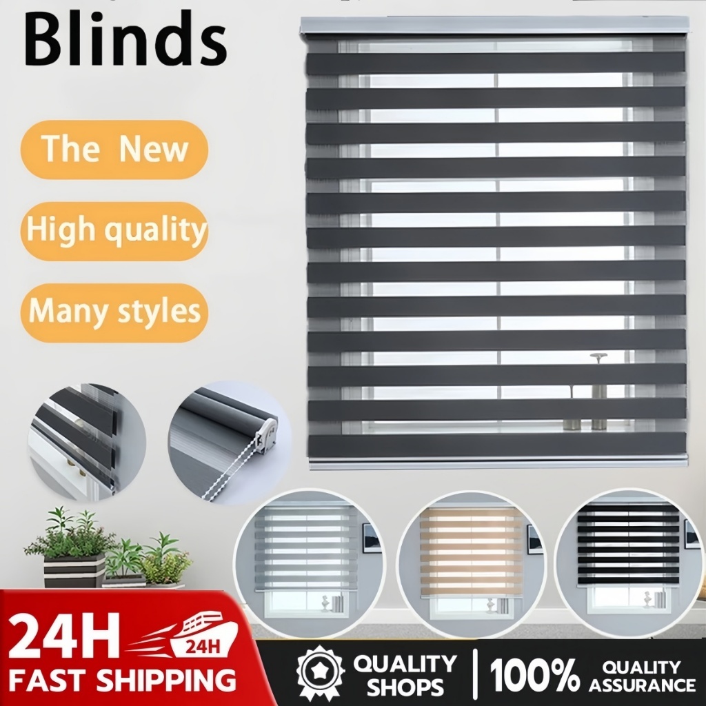 60/80/100/120/140/160/180 Width Modern Korean Venetians Duo Roller ...