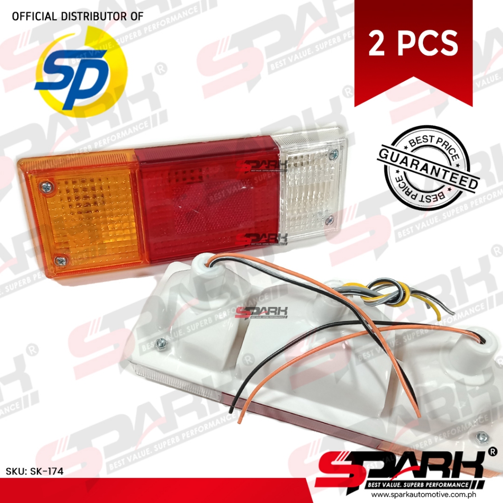 (2 PCS) Tail Lamp Taillight Ford Fiera 1600 Kia Ceres 1992-1995 Mazda ...