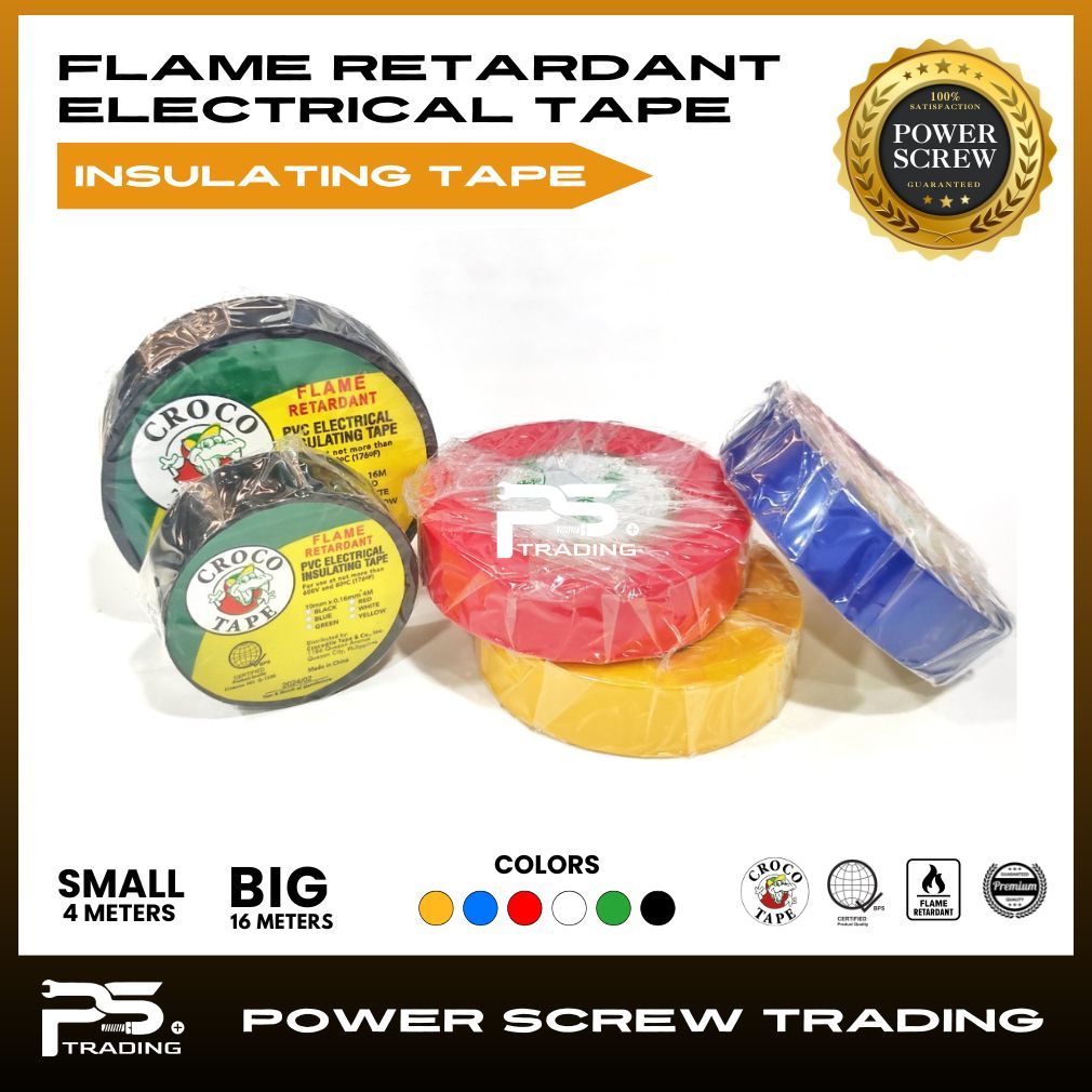 Croco Tape Flame Retardant | Electrical Tape | PVC ELECTRICAL ...