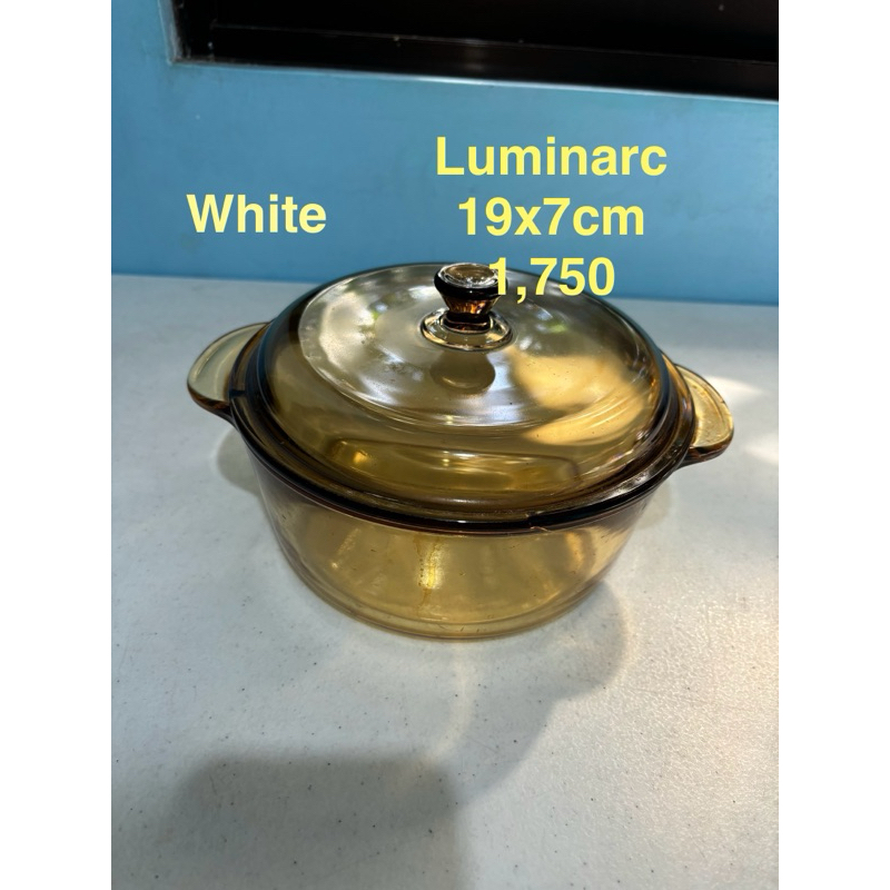 luminarc cookware 19x7cm (white) | Shopee Philippines