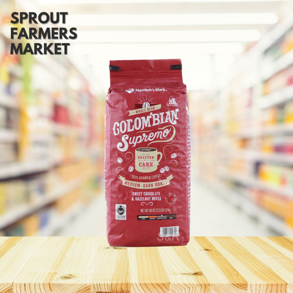 Member's Mark Colombian Supremo Coffee Beans 1.13kg | Shopee Philippines