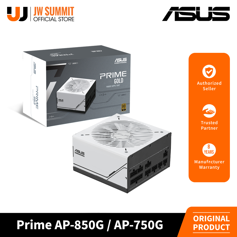 Asus Prime AP-750G 750W / AP-850G 850W 80 Plus Gold Dual Ball Fan ...