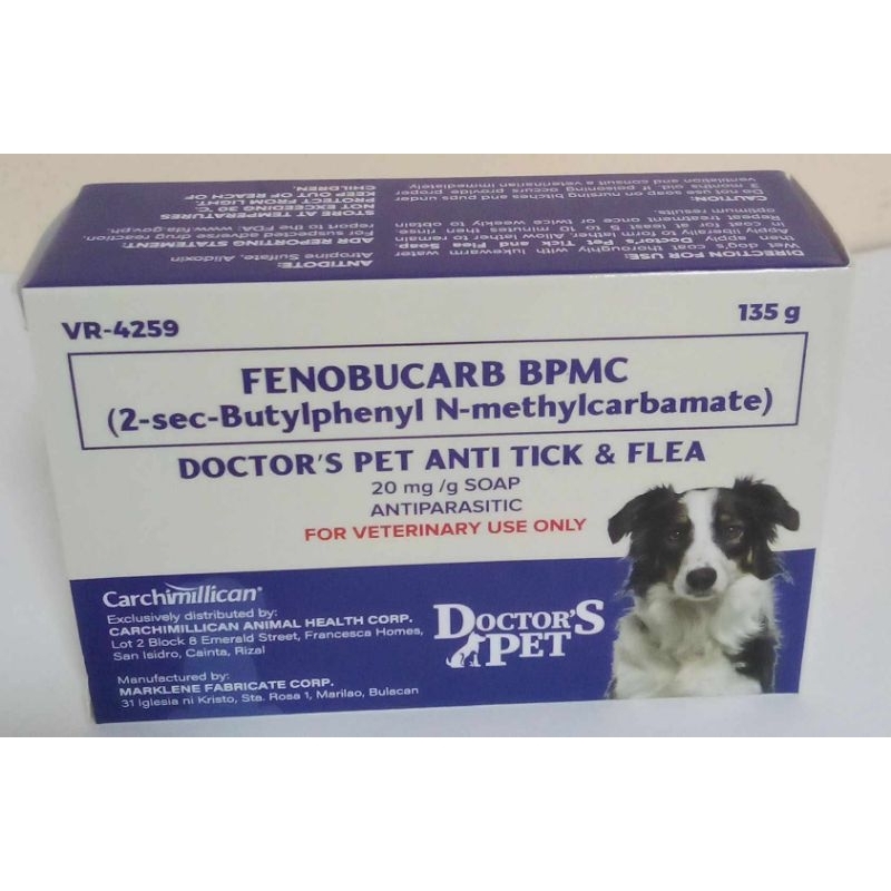 Doctor's Pet Anti Tick & Flea Soap 135g | Shopee Philippines