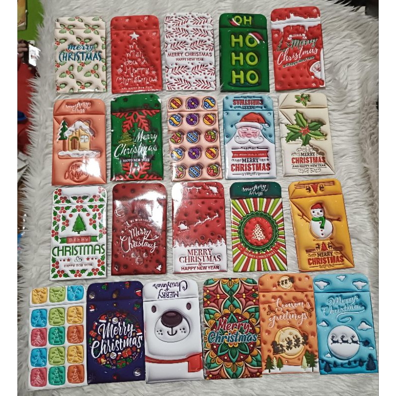 Christmas Angpao 3D Effect Money Envelope | Shopee Philippines