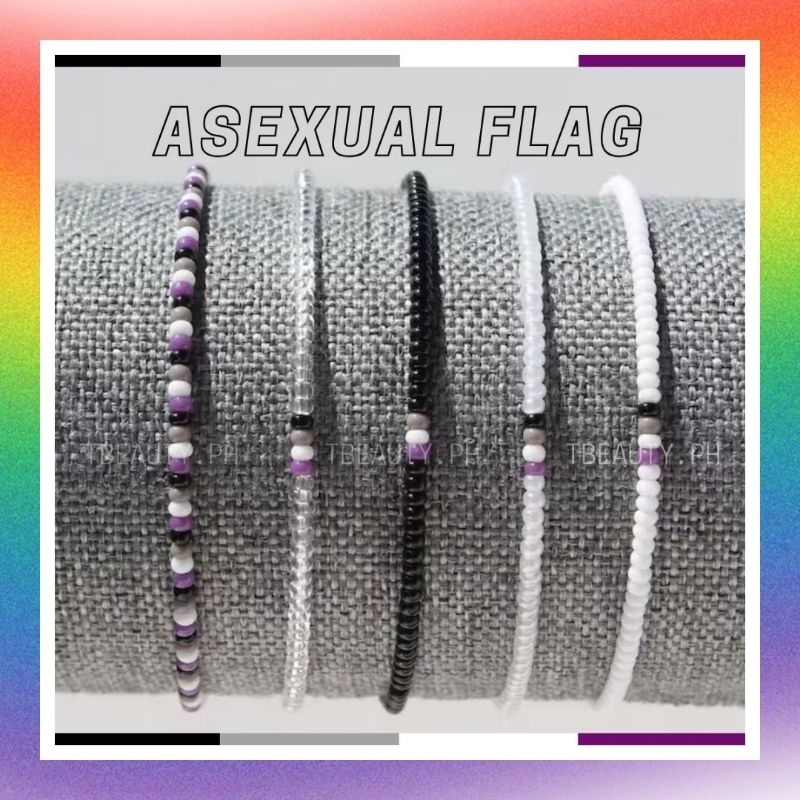 Asexual Flag Bracelet | Pride Month Collection | LGBTQ Bracelets for Pride Day | Shopee Philippines