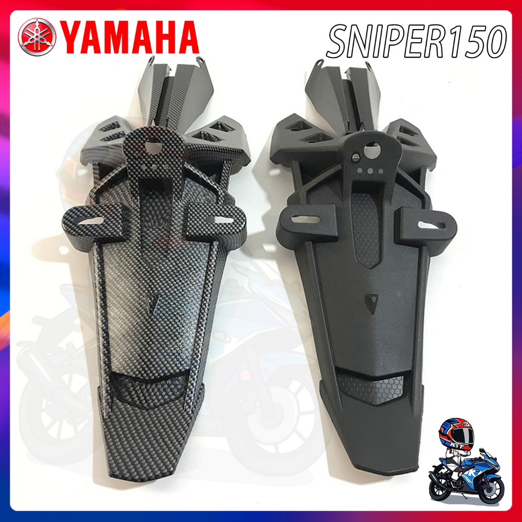 Yamaha Motorcycle Rear Fender Carbon Set For Sniper150 V1 V2 | Shopee ...