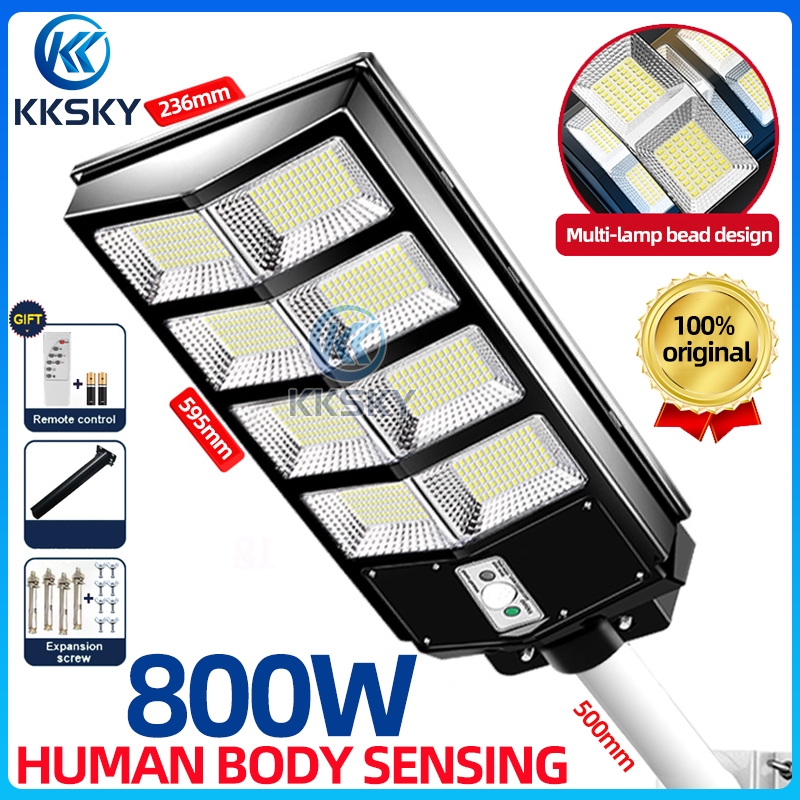 KKSKY Original 2000W 2 Side All In One Solar Street Light IP67 Outdoor ...