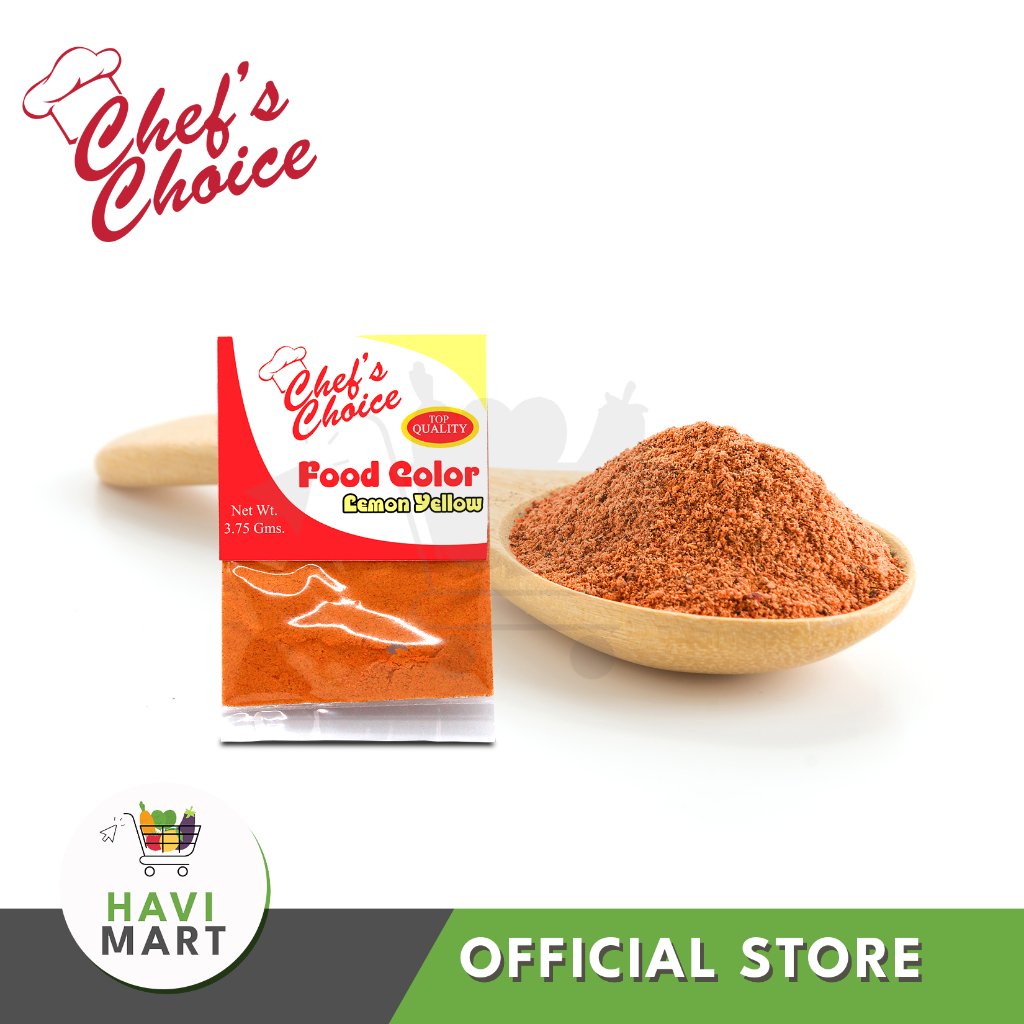 Chef's Choice Food Color Lemon Yellow 3.75g HAVI SHOP | Shopee Philippines