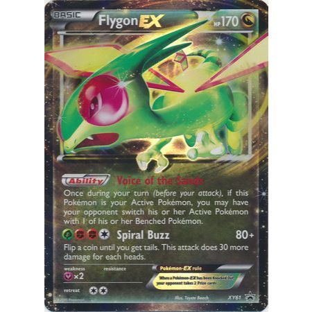 Flygon EX - XY61 - Ultra Rare Promo Pokemon XY Promos | Shopee Philippines
