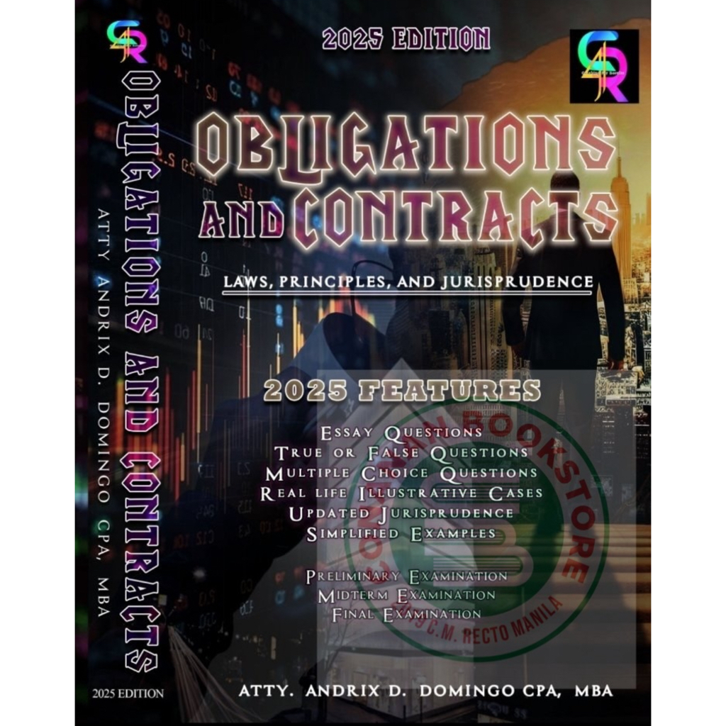 Obligations and Contracts 2025 by Atty. Andrix Domingo | Shopee Philippines