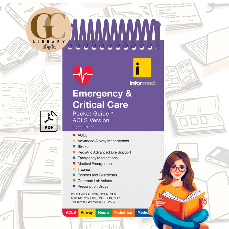 ACLS Pocket Guide | Emergency and Critical Care 8th Edition | Shopee ...