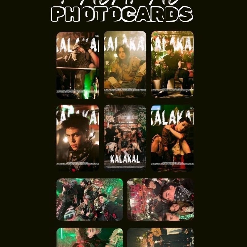 KALAKAL INSPIRED SB19 PHOTOCARDS/LOMOCARDS SET | Shopee Philippines