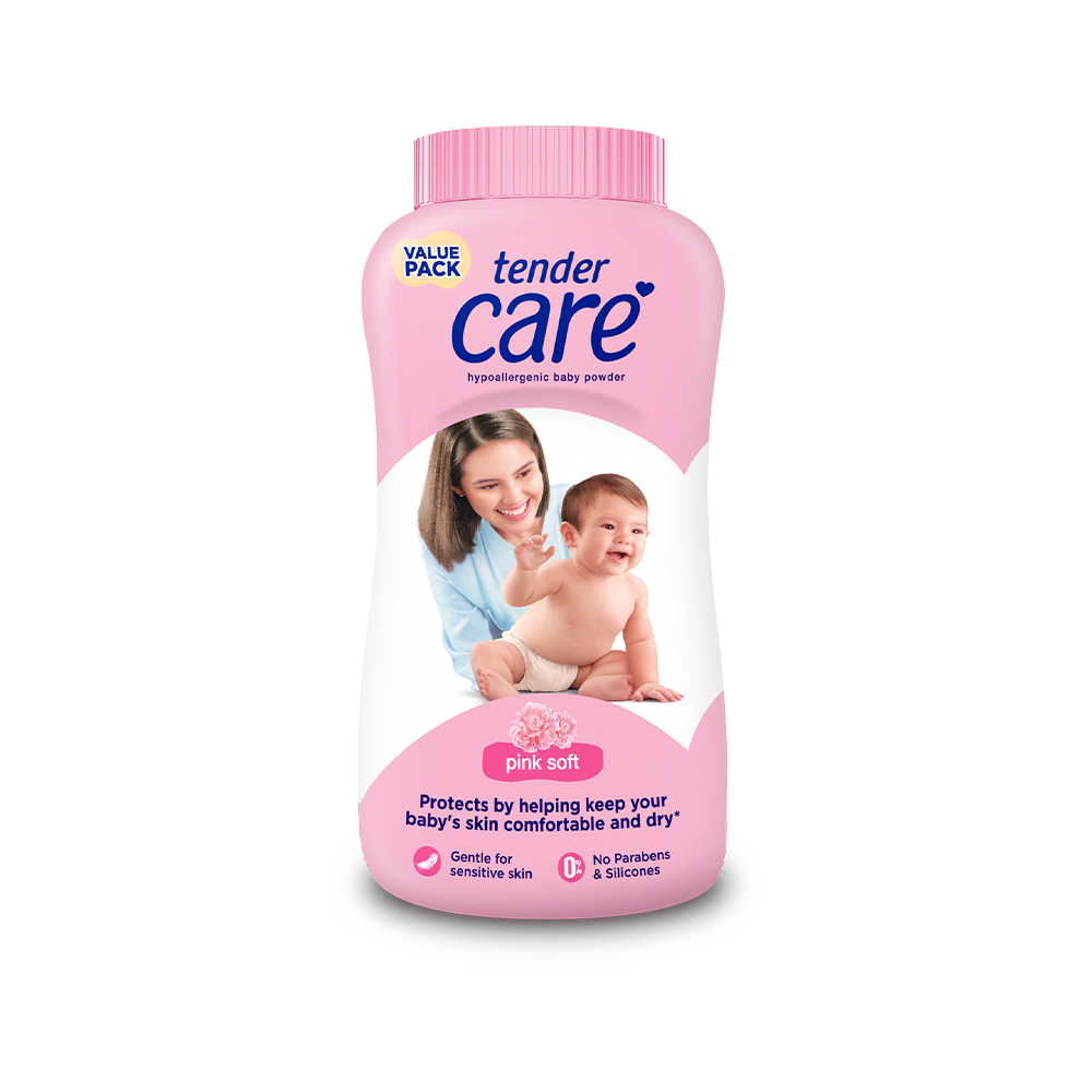 Tender Care Hypoallergenic Baby Powder Pink Soft Floral 200g | Shopee Philippines