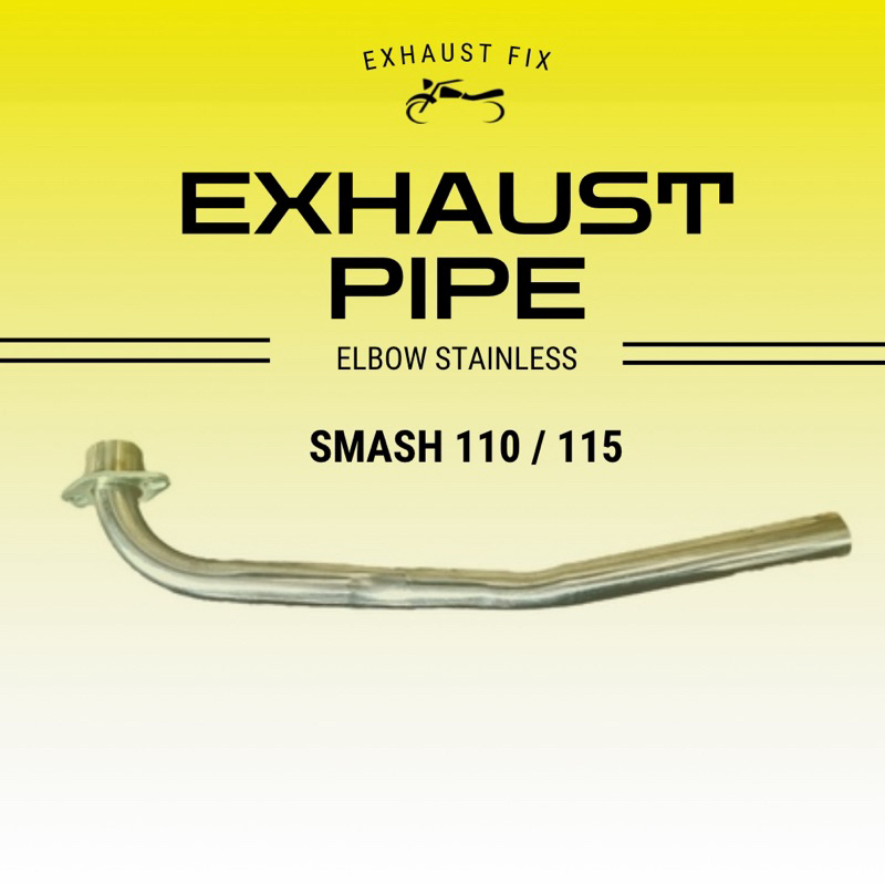 Stainless Elbow Pipe Smash 110 / 115 | Shopee Philippines