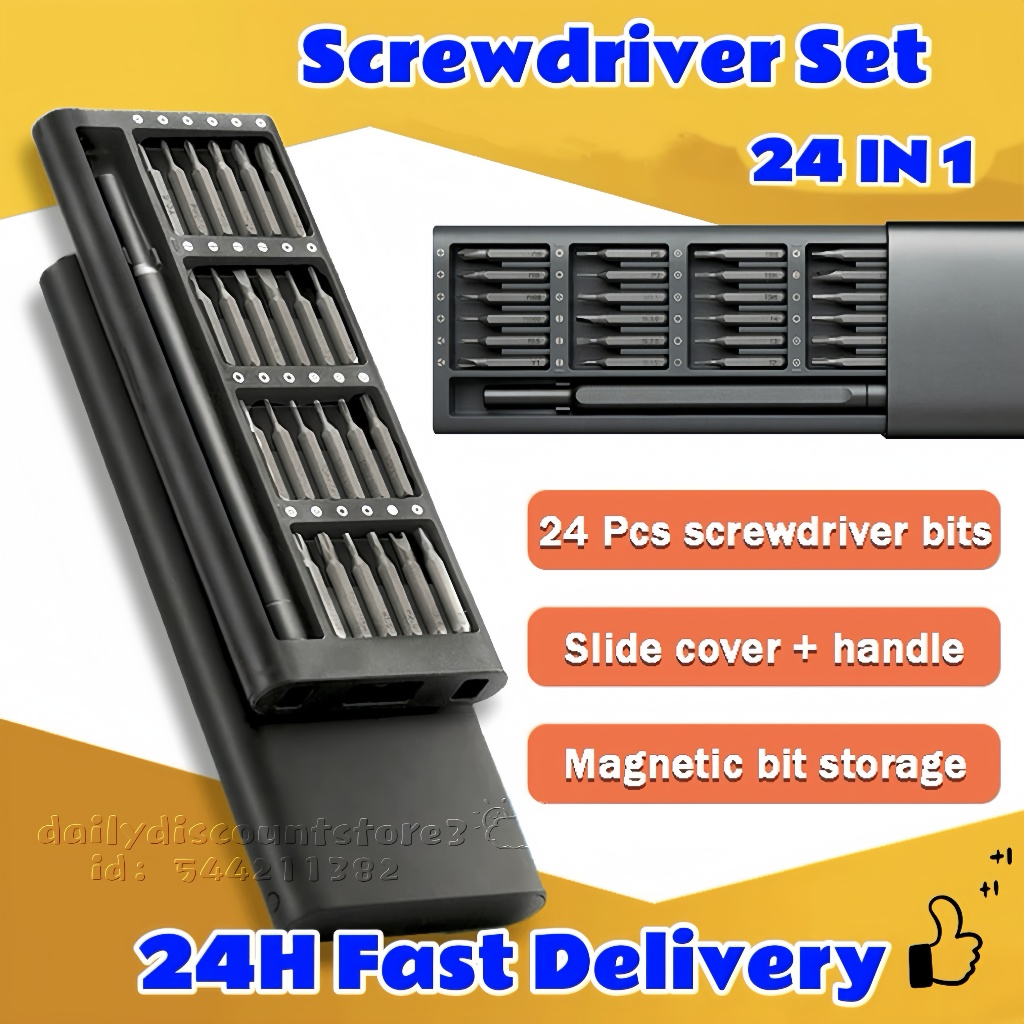 24-in-1 Precision Magnetic Screwdriver Set - Precision Screwdriver Kit ...