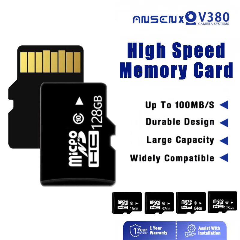 Move Speed Micro SD Card Memory Card 32GB/64GB/128GB High Speed Durable ...