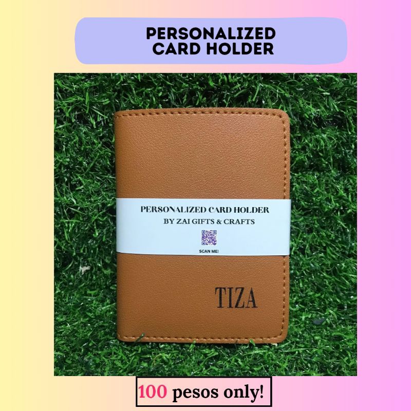 PERSONALIZED CARD HOLDER | Shopee Philippines