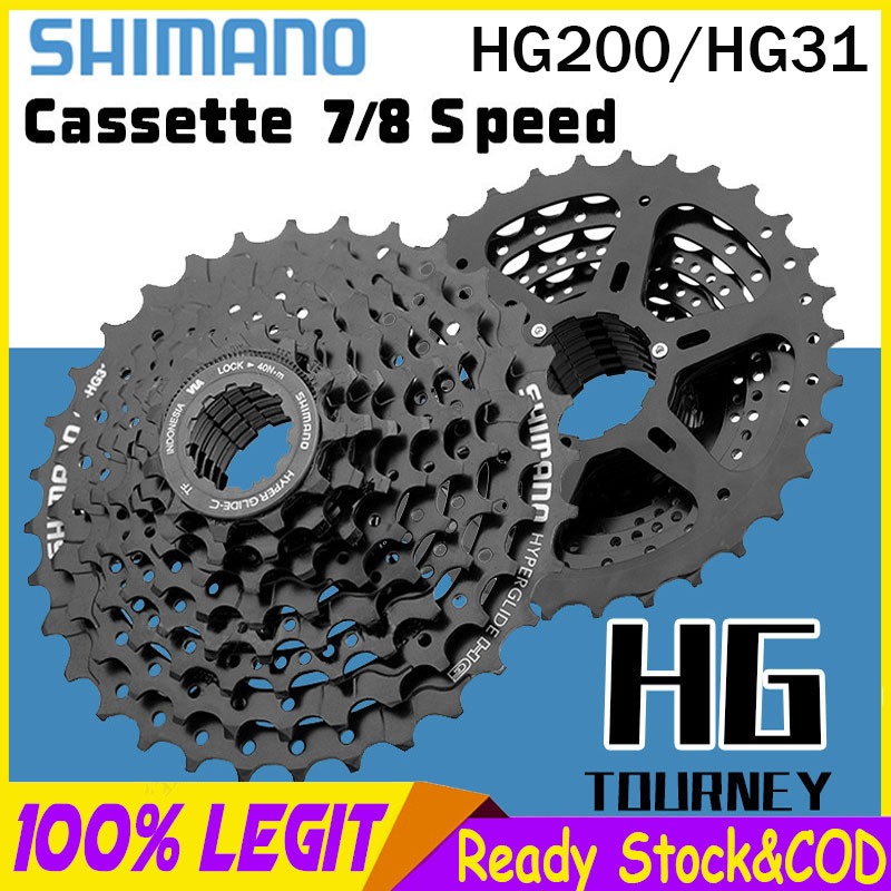 Shimano Cogs 9 Speed Cassette MTB Cogs 8 Speed HG200 HG31 Bike Cassette ...