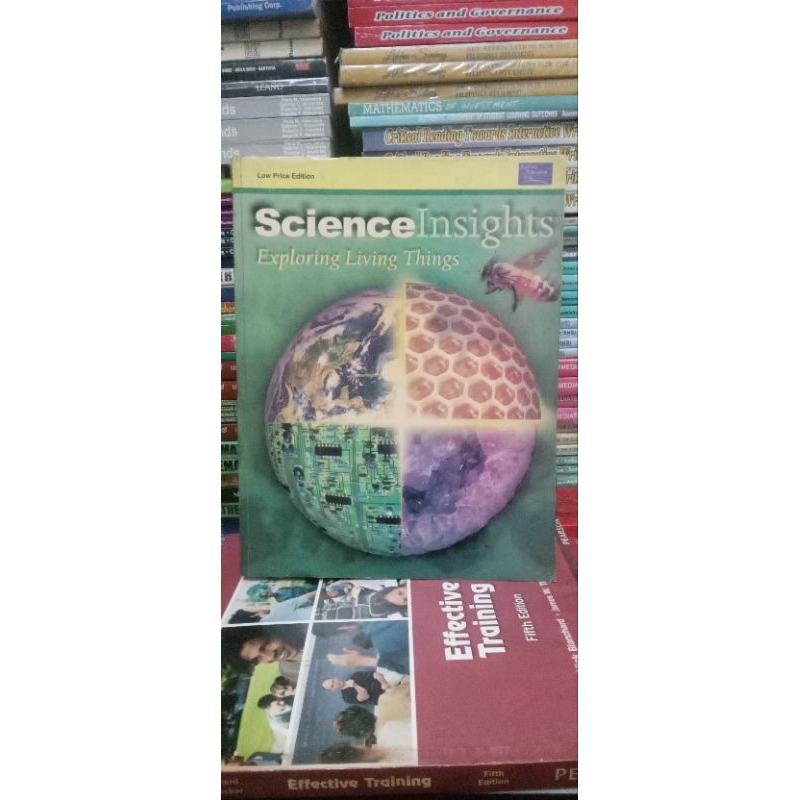SCIENCE INSIGHTS exploring living things (USED) | Shopee Philippines