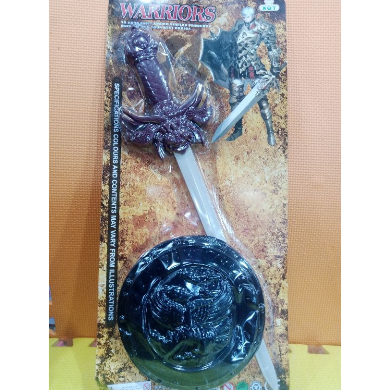 warriors sword toy, with 1shield | Shopee Philippines