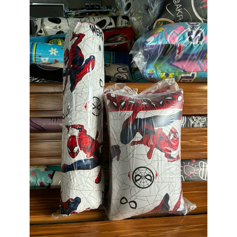 3in1 Uratex foam unan SPIDER DESIGN (2pcs unan &1 bolster) | Shopee ...