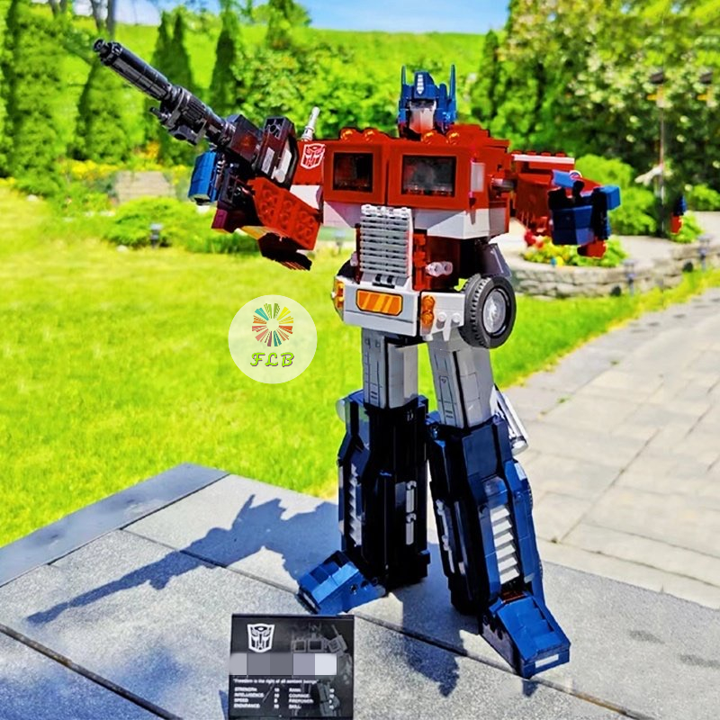 Compatible Optimus Prime Building Set for Adults Build a Collectible ...