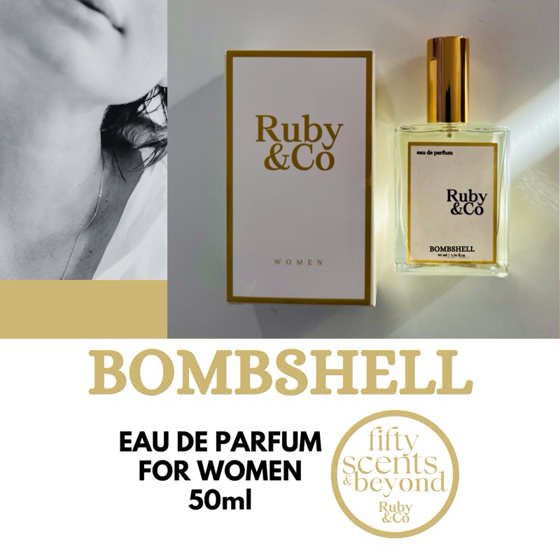 NEW Bombshell by Ruby&Co's Fifty Scents & Beyond EDP 50ml | Shopee ...