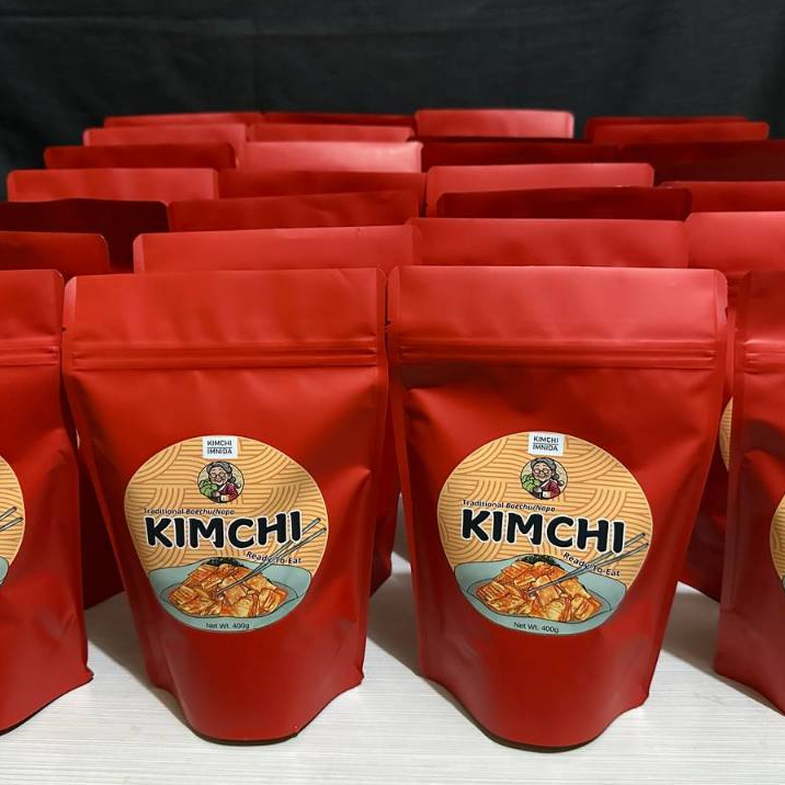 Kimchi Imnida Authentic Traditional Kimchi 400g in Resealable Pouch ...