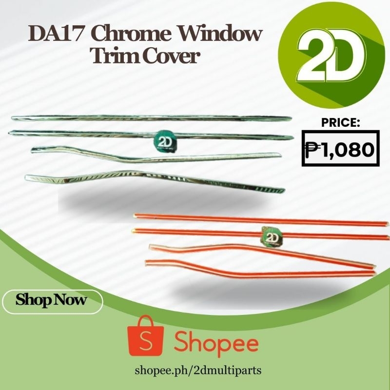 Da17v Da17w Window Trim For Transformer Mini Van Shopee Philippines