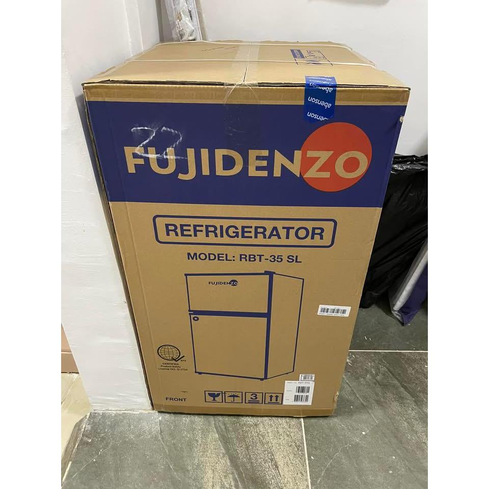 Brand New Fuji-denzo 3.5 cu. ft. Two Door Personal Refrigerator RBT-35 ...