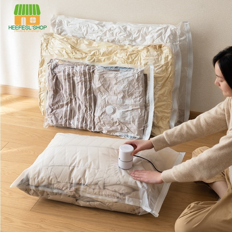 HEEFESL Resealable Vacuum Travel Compressed Tridimensional Pumping ...