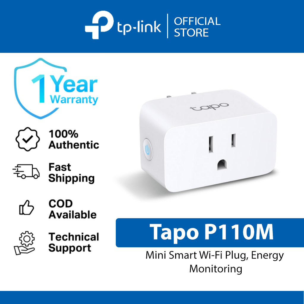 TP-Link Tapo P110M New Mini Smart Wi-Fi Plug, Energy Monitoring ...