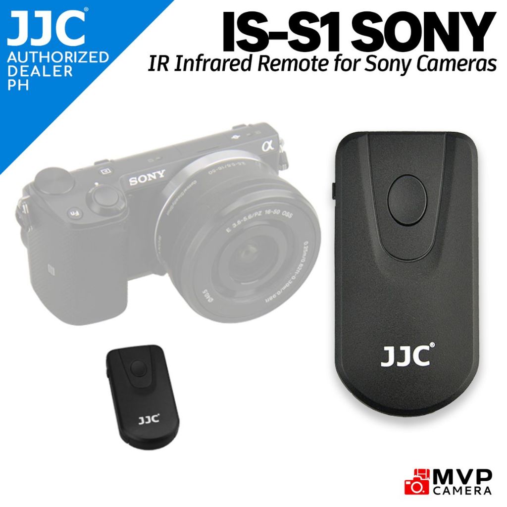 JJC IS-S1 IR Infrared Wireless Remote Trigger for Sony A6000 A6300 ...