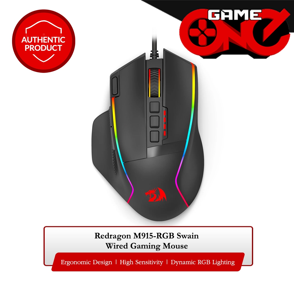 Redragon M915-RGB Swain Wired Gaming Mouse | Shopee Philippines
