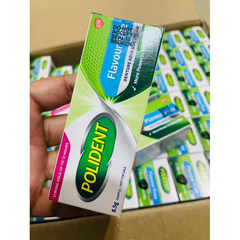 POLIDENT DENTURE ADHESIVE REAM 1pc | Shopee Philippines