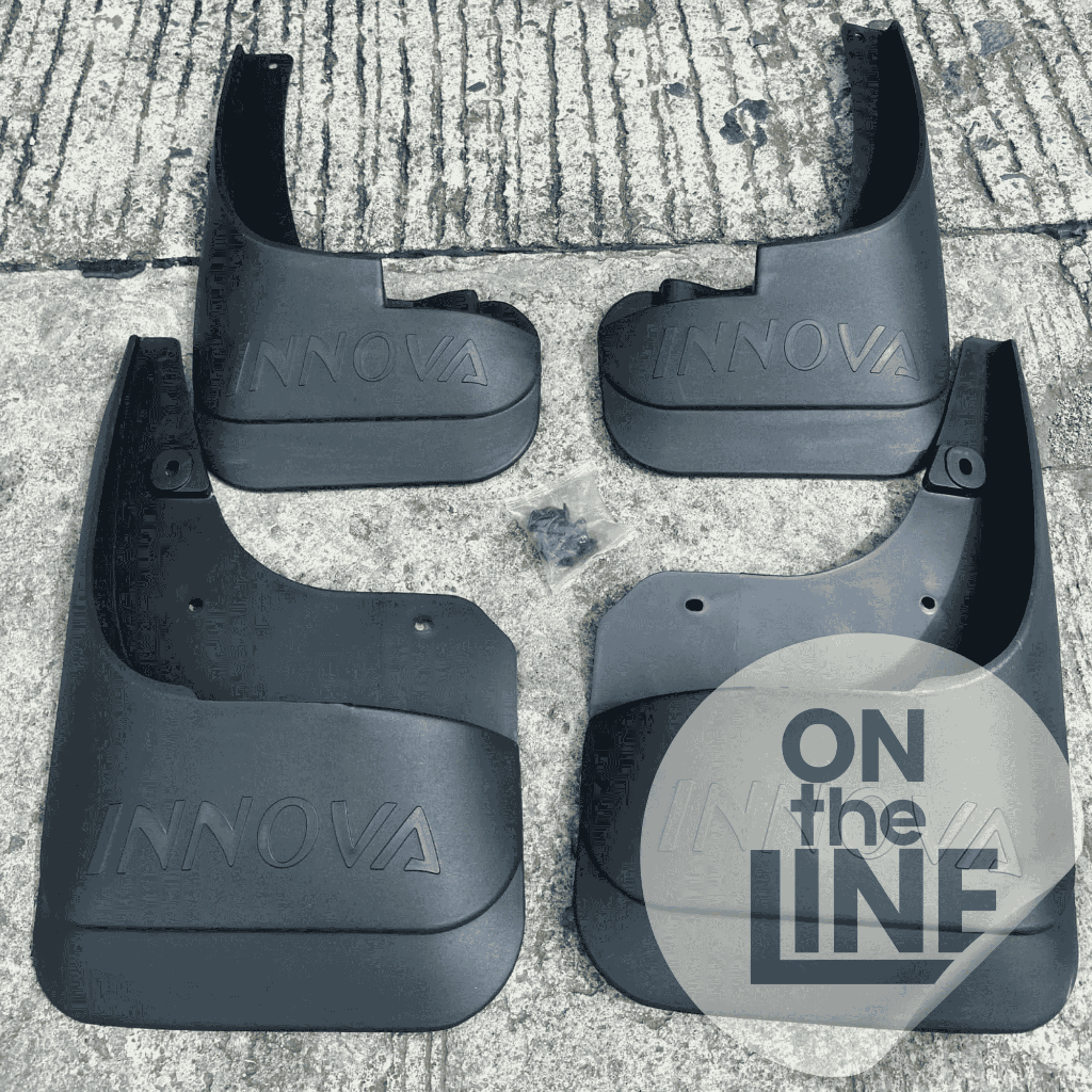 Toyota Innova mudguard 2009 to 2015 accessories (splash guard) | Shopee ...