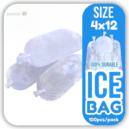 LS- 4x12 Plastic Yelo & Softdrinks 100pcs/Pack | Shopee Philippines