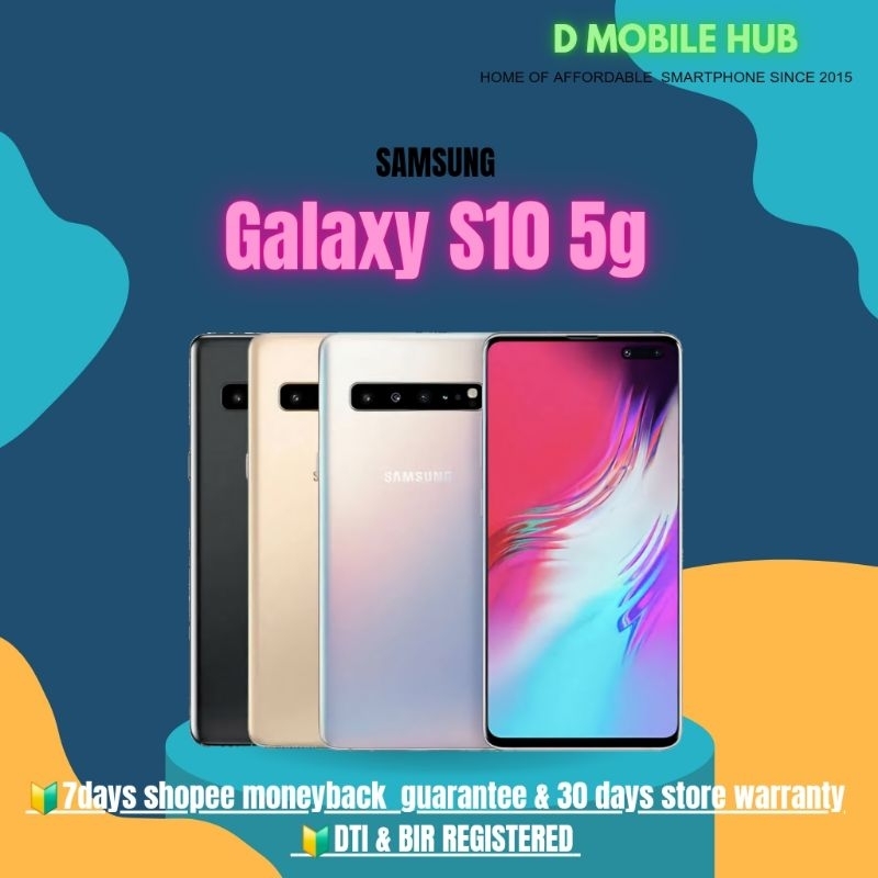 Samsung Galaxy S10 5G 256GB 8gb ram with box | Shopee Philippines