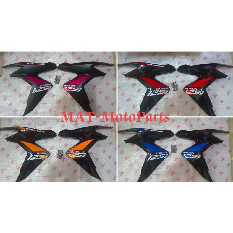 Cover Set Front Click 125i v2 Side Cover (2021 model) k60-Ha0, Honda ...