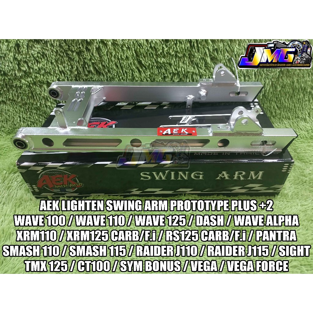 AEK LIGHTEN SWING ARM WAVE/XRM/RS125/SMASH/RAIDER J/PANTRA PROTOTYPE ...