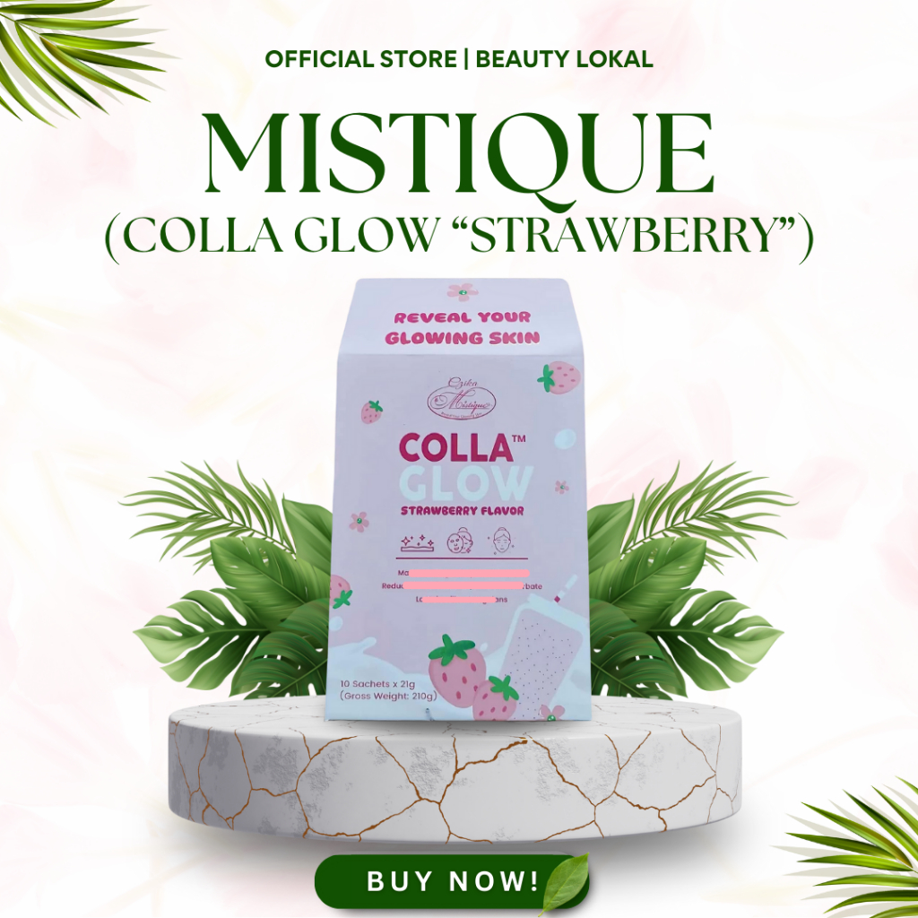Mistique Colla Glow Collagen Drink Beauty Supplement | Shopee Philippines