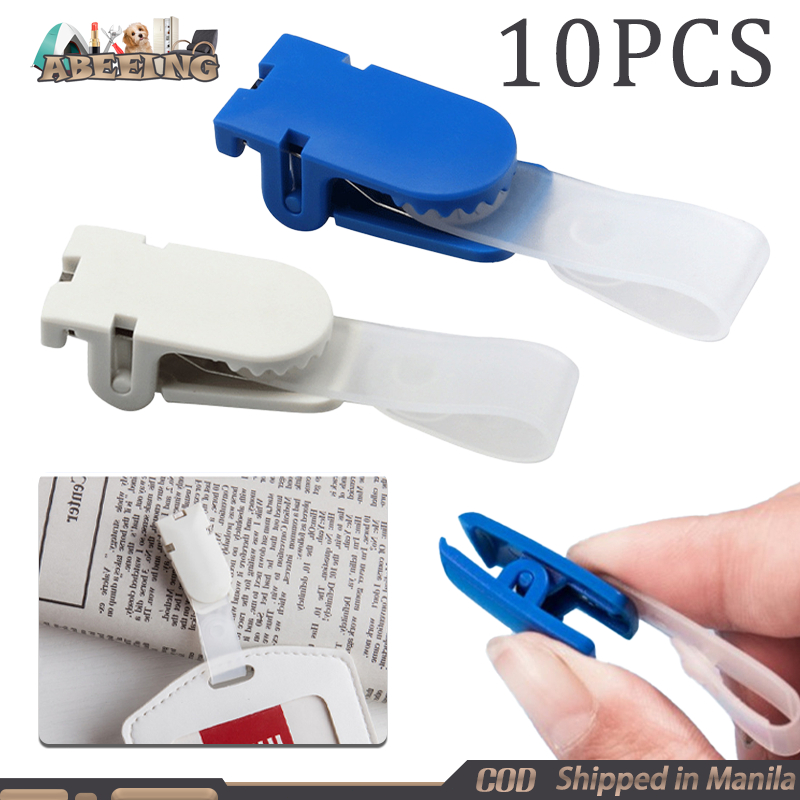 10Pcs Name Tag Clips Work Badges ID Clip Holder Badge Clips | Shopee ...