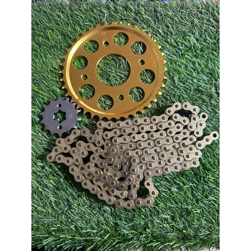 Chain Set For Raider 150 fi 14-39 | Shopee Philippines