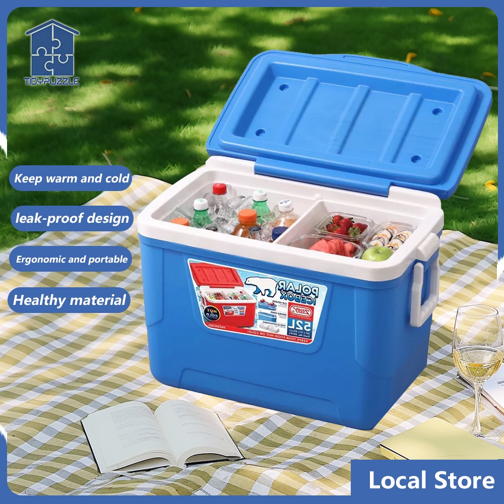 Ice Box Cooler for Hot and Cold Storage - 15L, 35L & 52L Dual ...