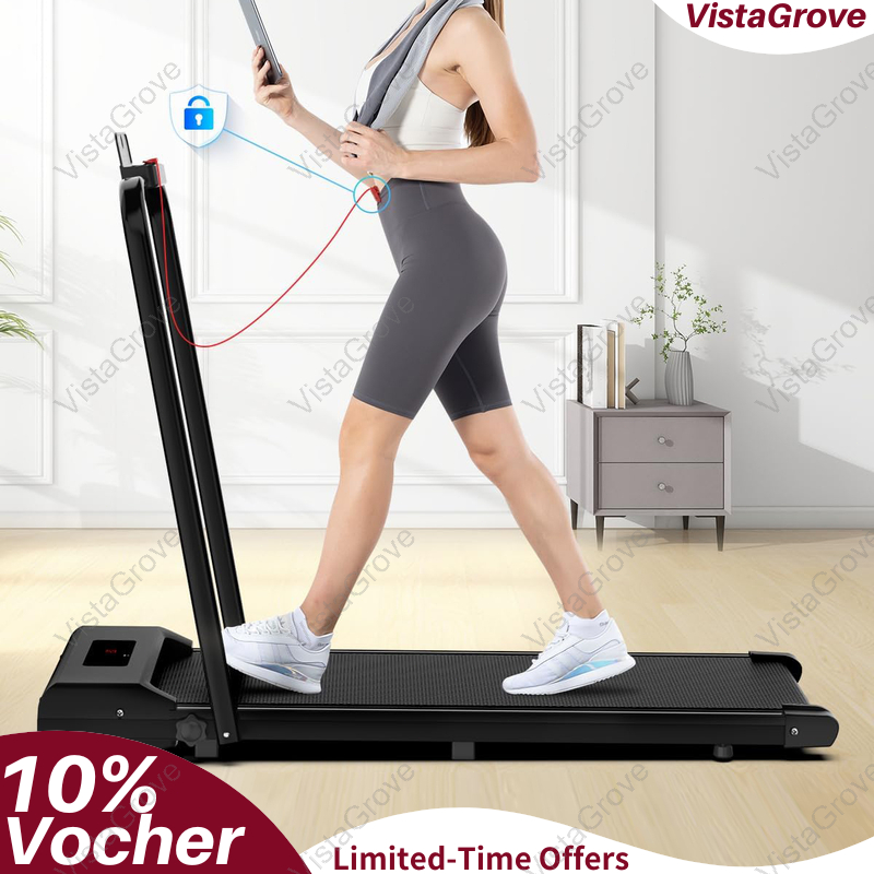 VistaGrove Yesall Treadmill Foldable 4.0HP Electric Heavy Duty Walkpad ...